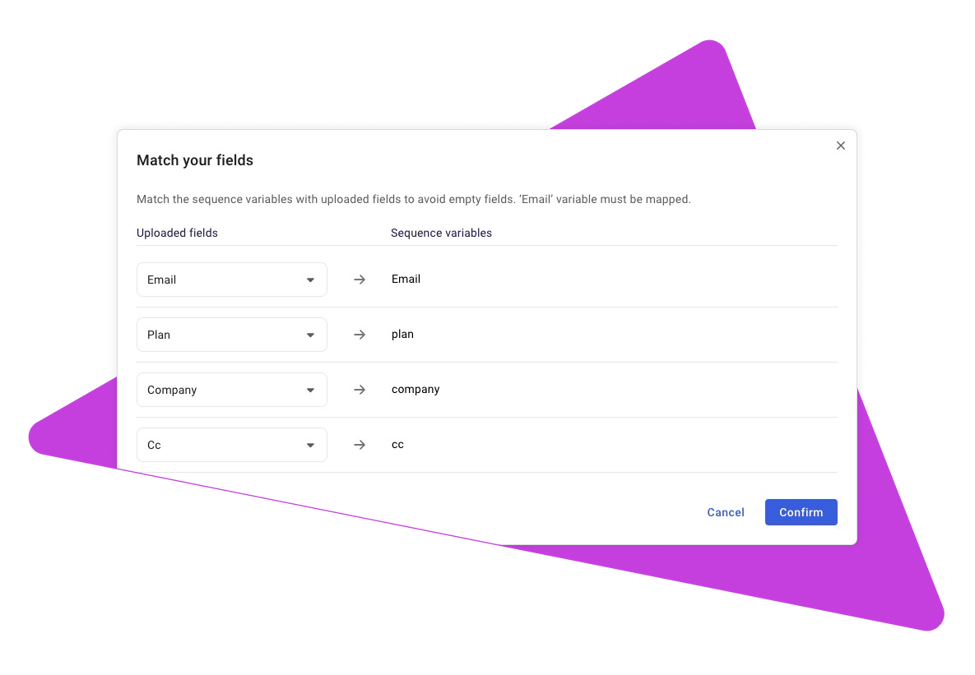 Personalize Sequences Faster with Variable Mapping | Mixmax